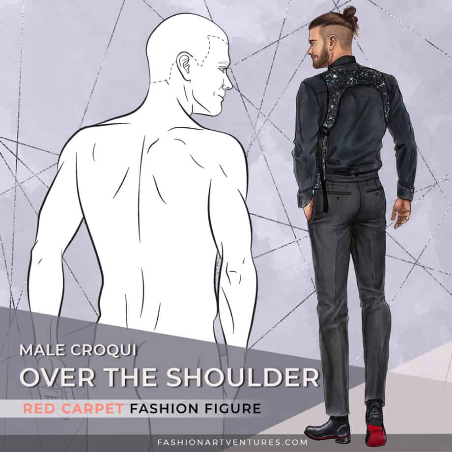 Plus Size Male Model- Catwalk Pose – Fashion ARTventures